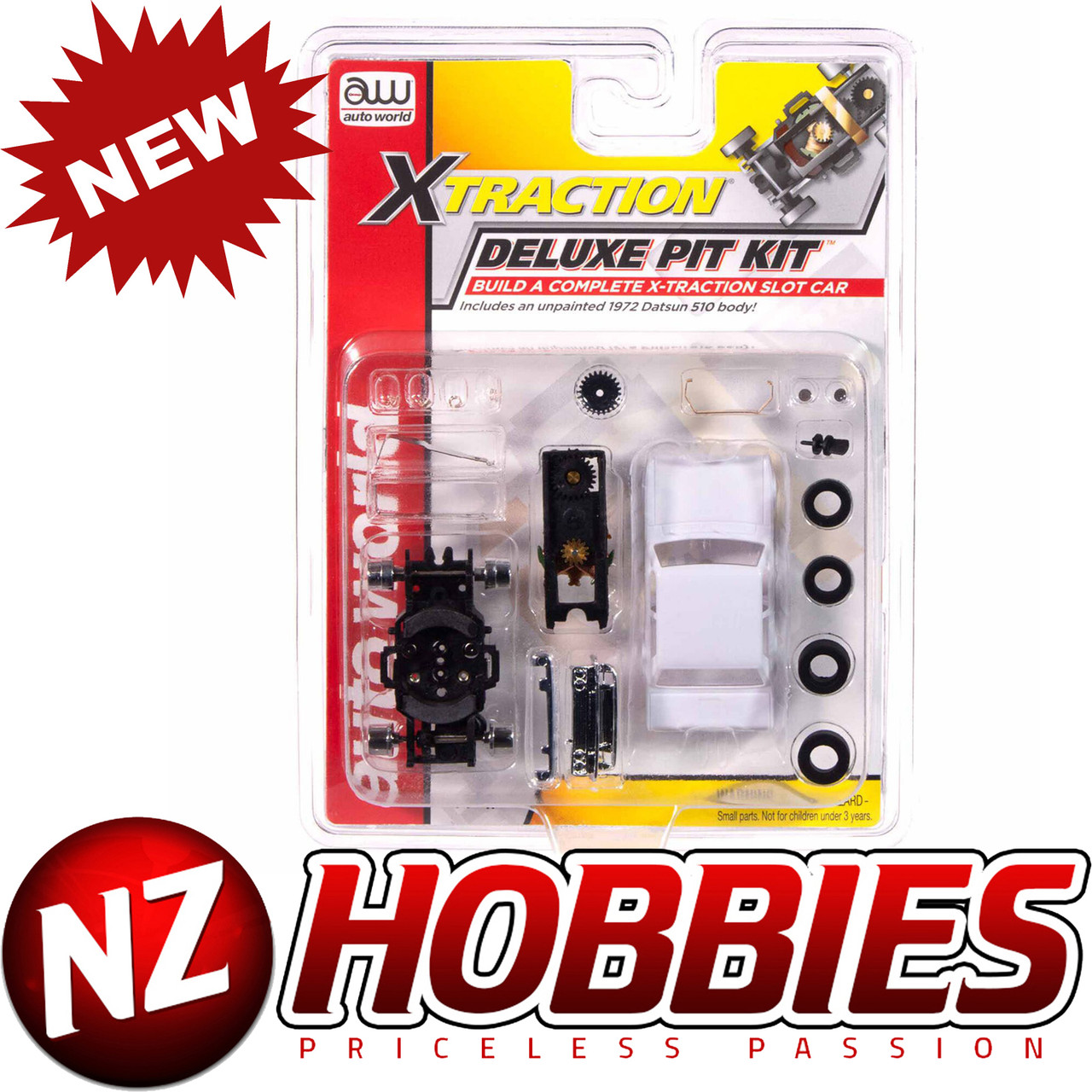 Auto World RDZTRX135 X-Traction Deluxe Pit Kit (1972 Datsun 510) - NZ ...