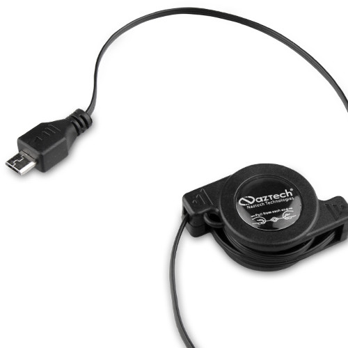 New Naztech Retractable Micro USB Data and Charging Cable # 10740 - NZ ...