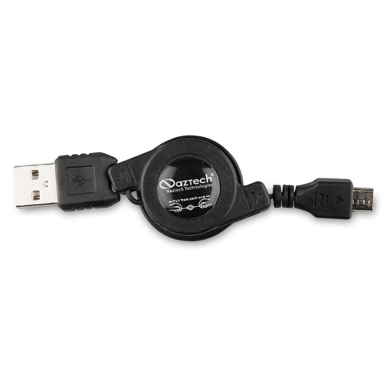 New Naztech Retractable Micro USB Data and Charging Cable # 10740 - NZ ...