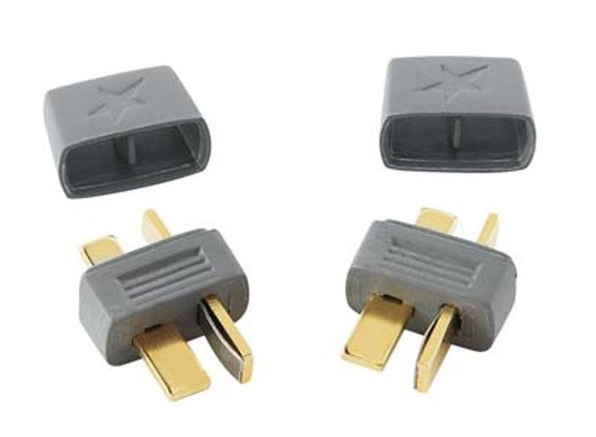 New Star Plug Male (2) - NZ HOBBIES