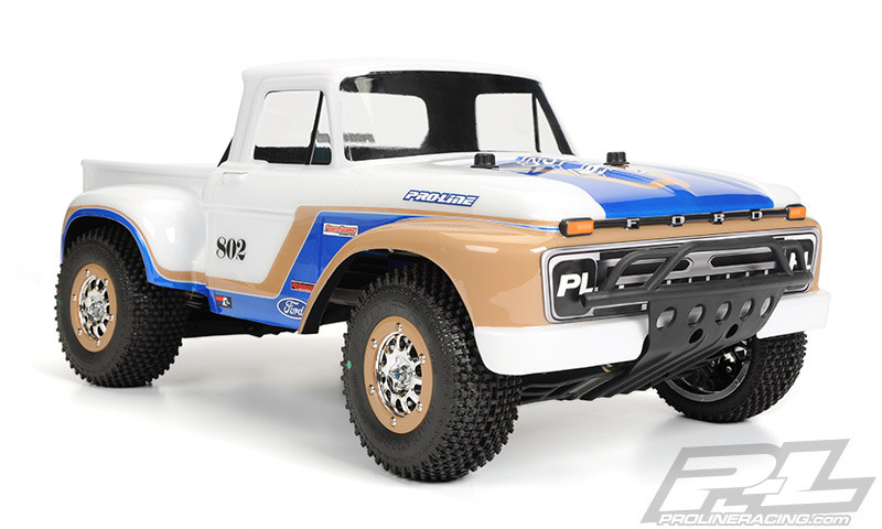 Proline PRO3408-00 1966 Ford F-100 Clear Body for PRO-2 SC, 2WD/4x4 ...