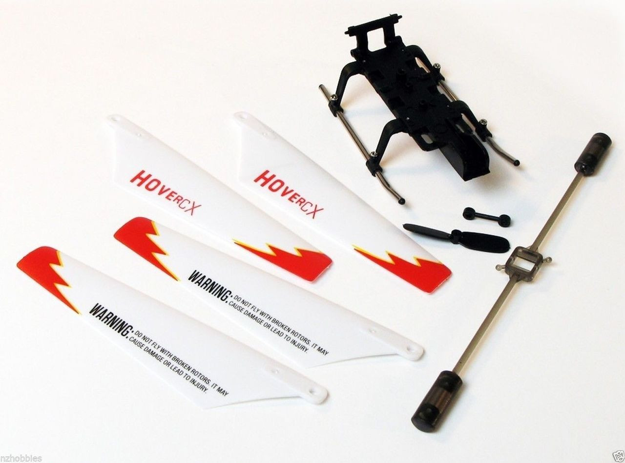 EZ Fly RC Hover CX Mini RTF HELI REPLACEMENT SET RED # EZFHCX505A01-R ...