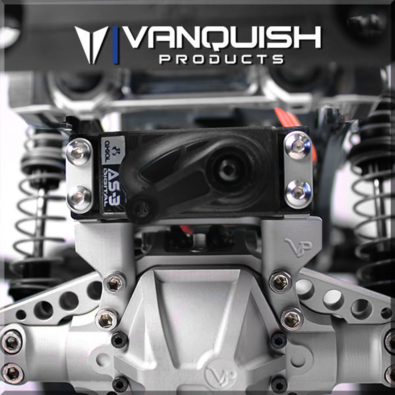 VANQUISH PRODUCTS VPS04441 SCX10 AXLE TRUSS BLACK ANODIZED - NZ HOBBIES