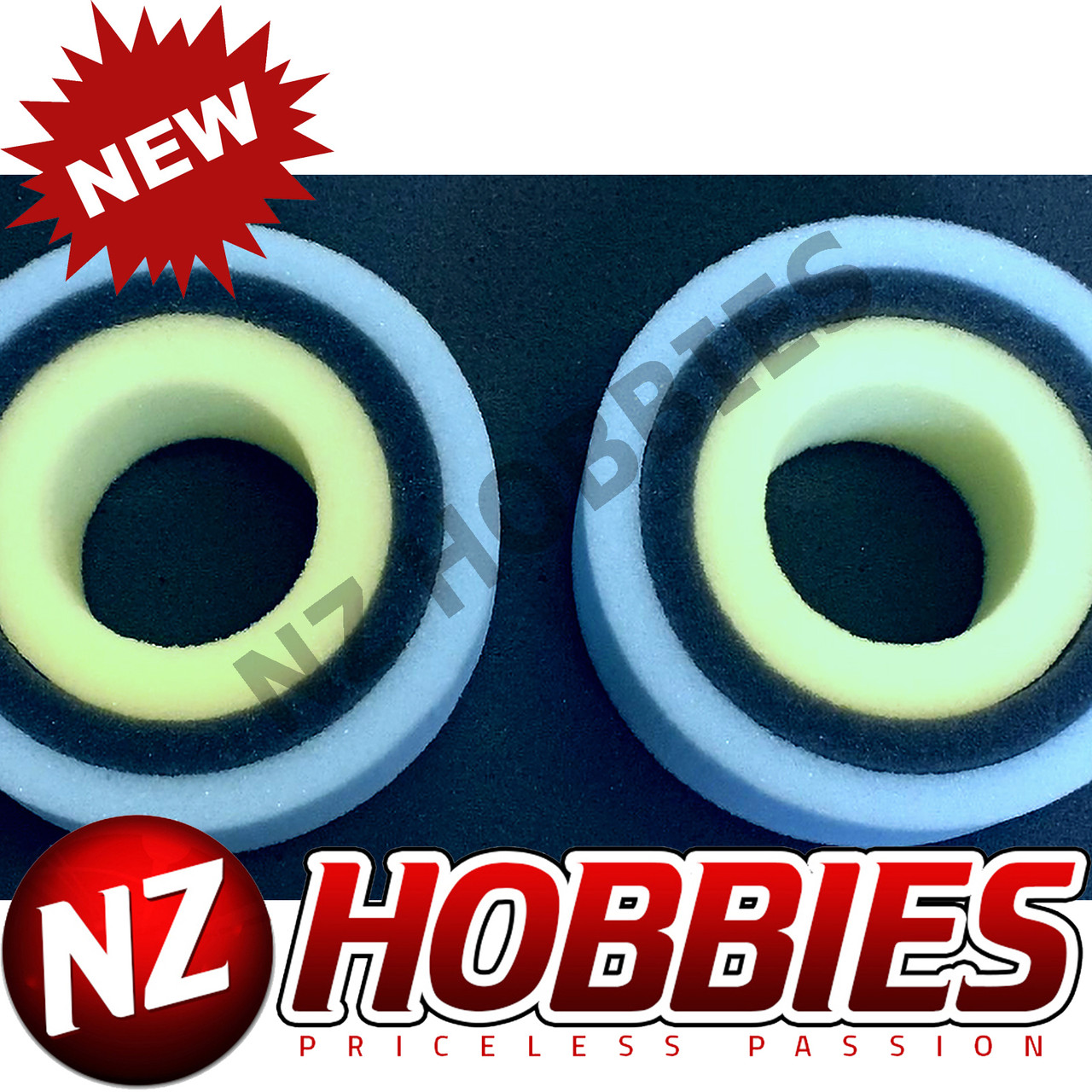Ottsix RC Voodoo 'PLUS10' 1.9 True 3 Stage Foams (for trucks over 10 ...
