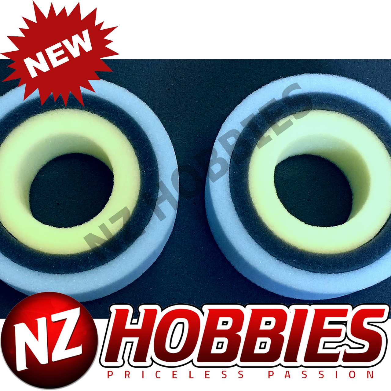 Ottsix RC Voodoo 'SUB10' 1.9 True 3 Stage Foams (for trucks up to 10 ...