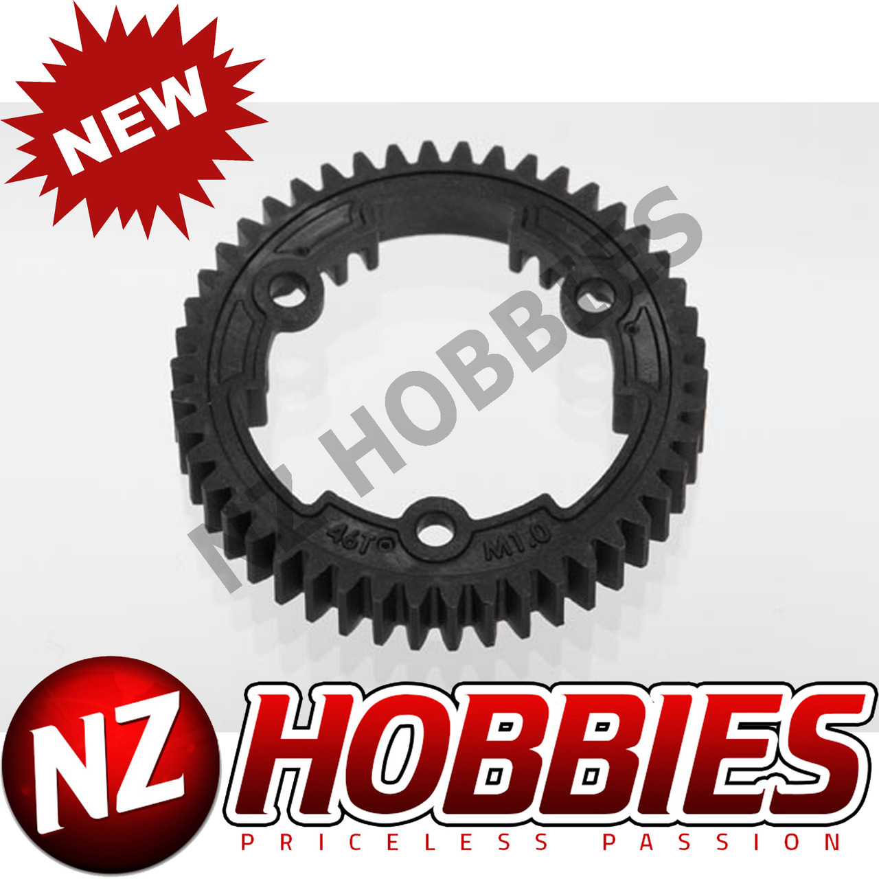 Traxxas 6447 Spur gear, 46-tooth (1.0 metric pitch) - NZ HOBBIES