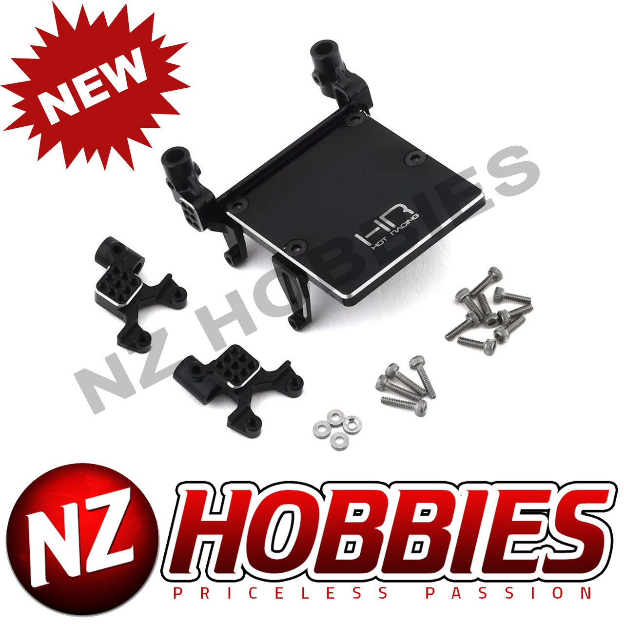 Hot Racing SXTF28301 Aluminum Front&Rear Adjustable Shock Towers-SCX24 ...