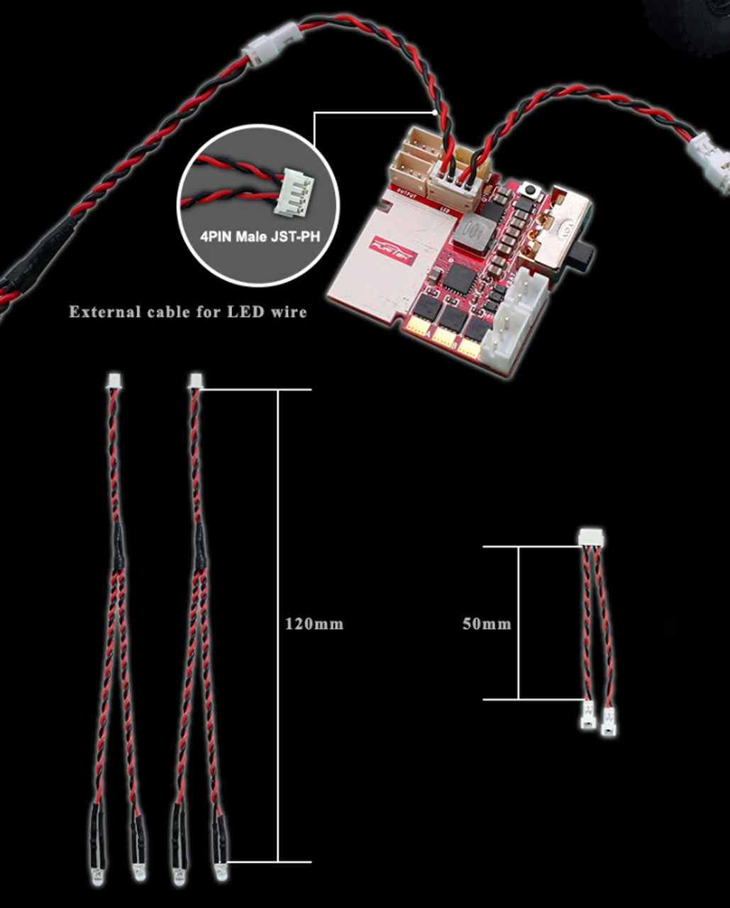 FURITEK ULTIMA LED LIGHT SYSTEM FOR TEGU MAIN BOARD - NZ HOBBIES