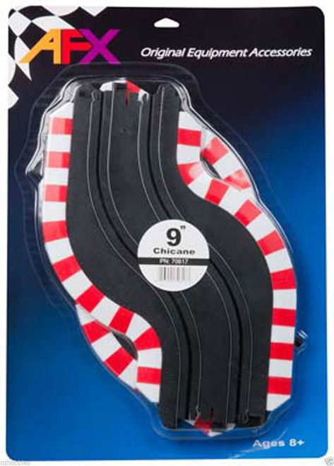 Latest AFX70617 HO Scale Slot Car Chicane Track Set L & R w/ Kerb ...
