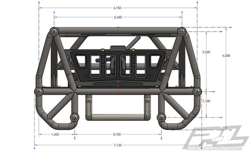Proline Racing PRO6322-00 Back-Half Cage : Cab Only Crawler Bodies - NZ ...