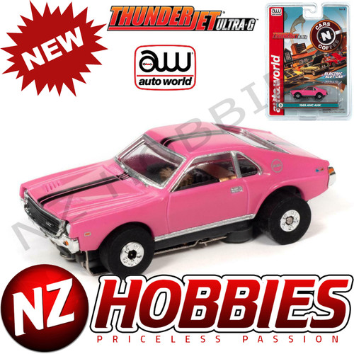 Auto World Thunderjet R31 1969 AMC AMX (Pink) HO Scale Slot Car - NZ ...