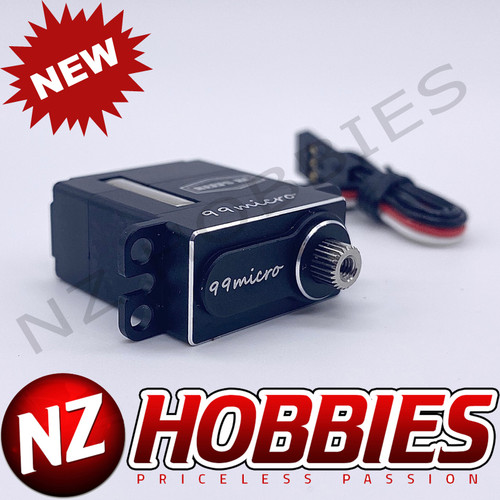 1/18 Servo REEFS25 - 99 Micro MG Servo (Waterproof) - Hub Hobby Mg90s Servo
