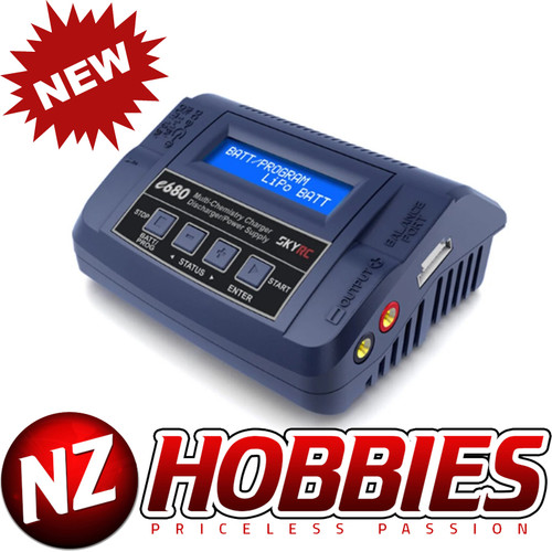 SKYRC e680 1S-6S 80W 8A Multi-Chemistry Balancing Charger (LiPo/LiFe/LiHV/NiMH) - NZ HOBBIES