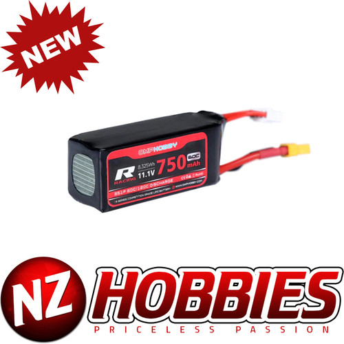 OMP M2 EVO Battery 11.1V 60C 3S 750mAH # OSHM2329 - NZ HOBBIES
