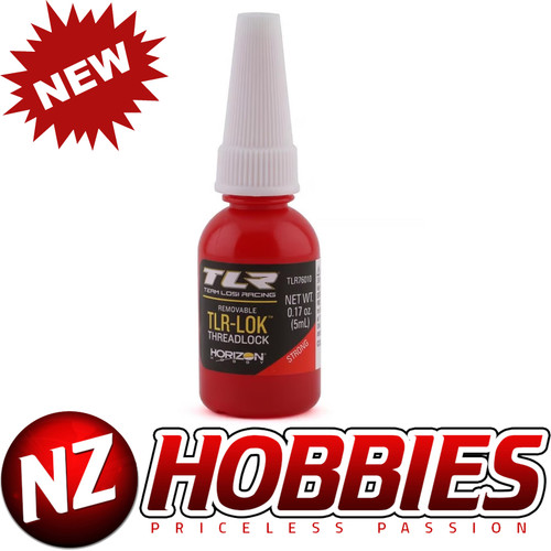 Losi TLR76010 TLR Lok, Threadlock, Red - NZ HOBBIES