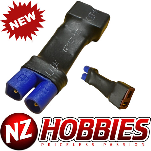 NZ RC EC2 Male to DEANS Female Connectors (1 pc) # NZ-EC2M2DEANSF - NZ ...