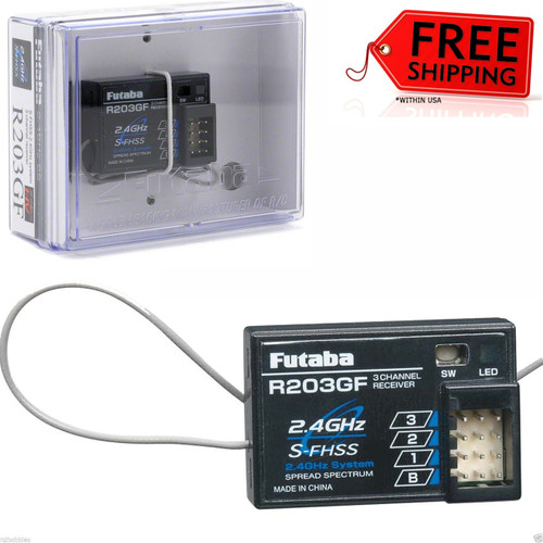 Futaba R203GF 3CH 2.4GHz FHSS Receiver 3PL # FUTL7603 - NZ HOBBIES