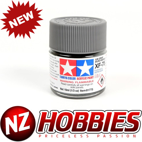 TAMIYA TAM81775 Acrylic Mini XF75 IJN Gray - NZ HOBBIES