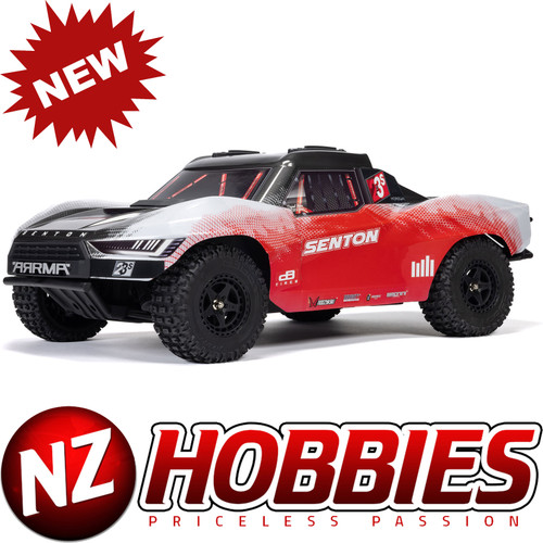 ARRMA 1/10 SENTON 223S BLX Brushless 4X4 Short Course Truck RTR w/ DSC ...