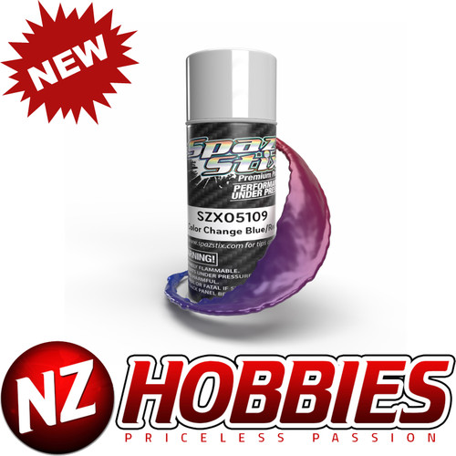 Spaz Stix SZX05109 Color Change Aerosol Paint, Blue/Red, 3.5oz Can - NZ ...