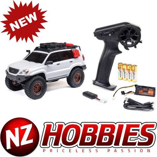 Axial 1/24 SCX24 Lexus GX 470 4X4 RTR Brushed Rock Crawler (Battery ...