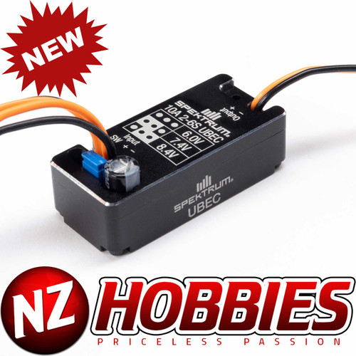 Spektrum 10A 2-6S Adjustable UBEC # SPMX-1016 - NZ HOBBIES