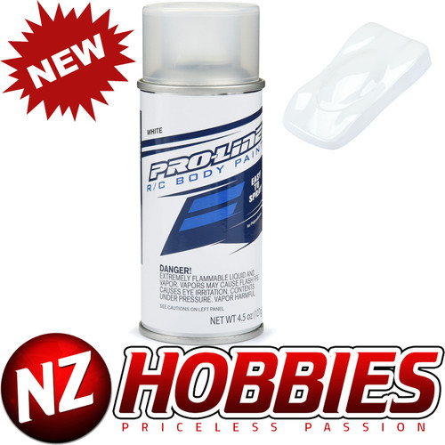 Pro-Line PRO643600 RC Body Spray Paint - White - NZ HOBBIES