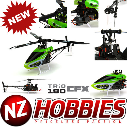 Blade Trio 180 CFX BNF Basic Brushless 3D RC Helicopter # BLH3750 - NZ ...