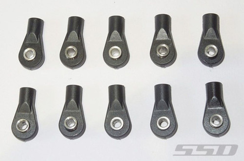SSD M3 Short Plastic Rod Ends (10x) # SSD00020 - NZ HOBBIES