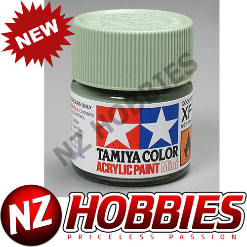 TAMIYA TAM81771 Acrylic Mini XF71 Flat Cockpit Green - NZ HOBBIES