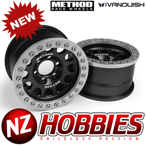 Vanquish Products VPS07911 METHOD 1.9 RACE WHEEL 105 BLACK/CLEAR ...