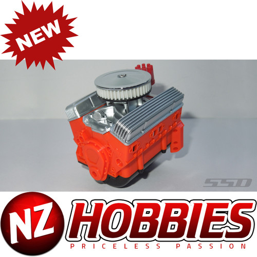 SSD RC SSD00299 1/10 Scale V8 Engine Motor Cover Set - NZ HOBBIES