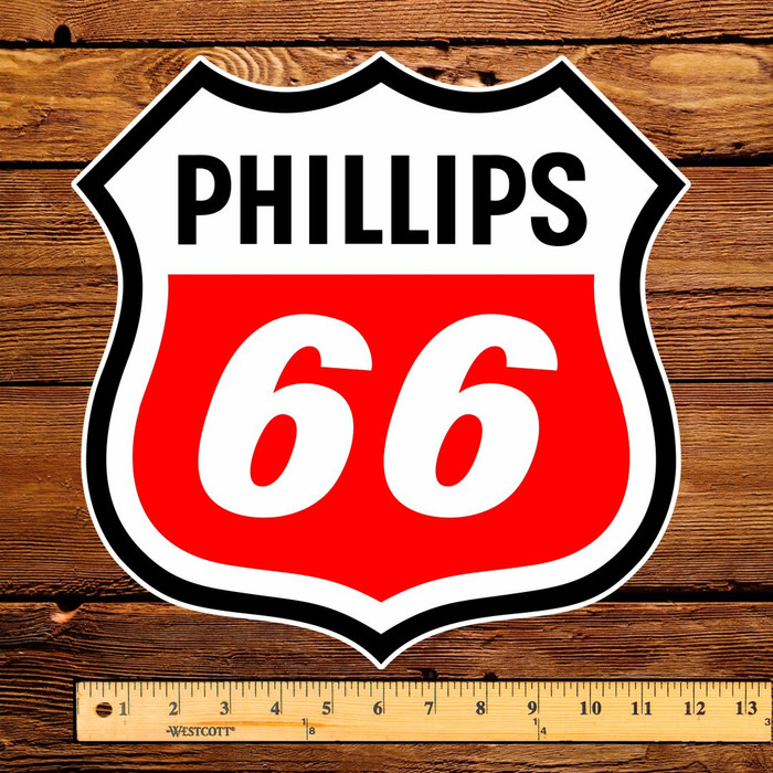 Phillips 66 12" Pump Decal | Pogo's Garage