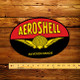 Shell Aeroshell Gasoline 12" Pump Decal | Pogo's Garage
