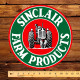 Sinclair Farm Products 12" Gas Pump Decal | Pogo's Garage