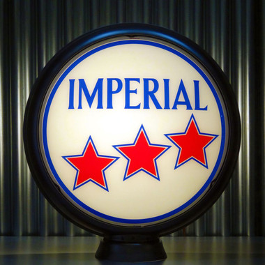 Esso Imperial 3 Star Gasoline 15" Lenses | Pogo's Garage