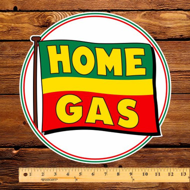 Home Gas of BC 12" Pump Decal | Pogo's Garage