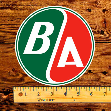 B-A Round Lubester Decal | Pogo's Garage