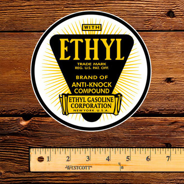 Ethyl Gasoline Corporation 6" Decal | Pogo's Garage