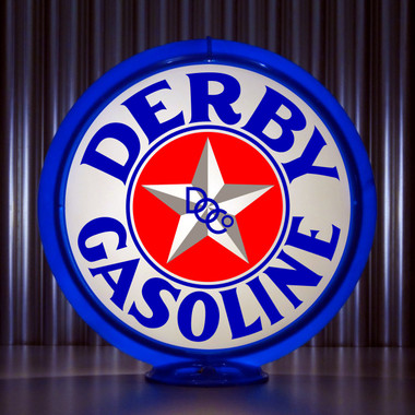 Derby Gasoline DOC Gas Pump Globe | Pogo's Garage