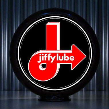 Jiffy Lube custom gas pump globe | Pogo's Garage