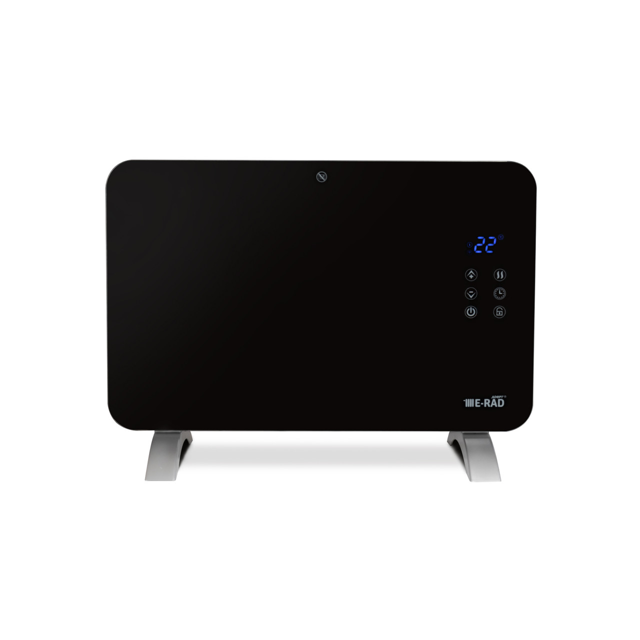 Adept E-RAD 1000W WiFi Glass Panel Heater - Tradeheat