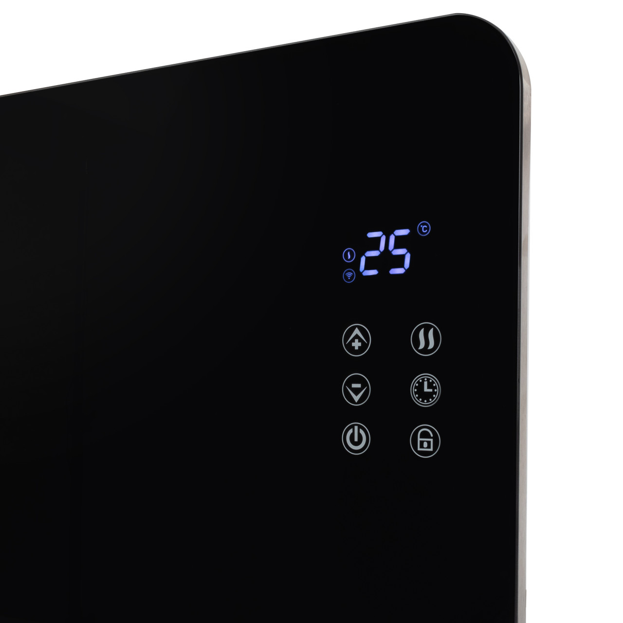 Adept E-RAD 1500W WiFi Glass Panel Heater - Tradeheat