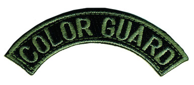 COLOR GUARD Arc Patch, Hook, ROTC - Emblem Enterprises