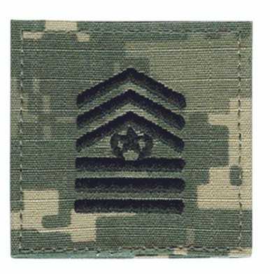 Command Sergeant Major Rank Insignia, ROTC, Hook - Emblem Enterprises