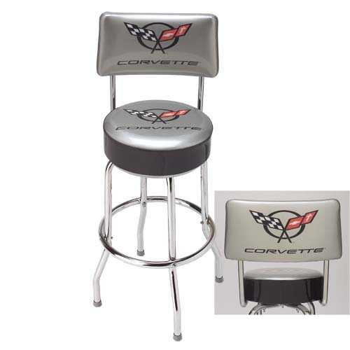 C5 Corvette Backrest Counter Stool | Corvette Depot