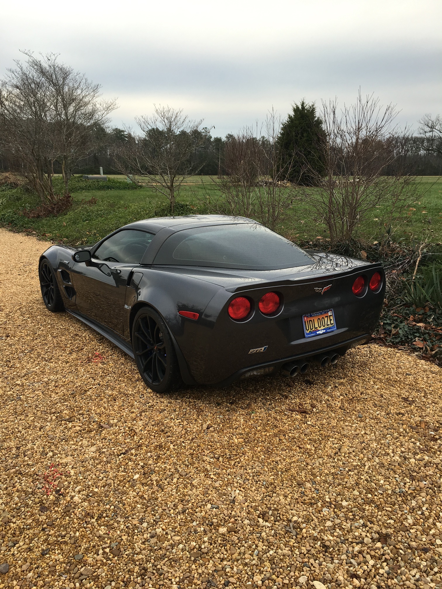 2010 Cyber Grey ZR1 3ZR - Ed S. - Valley Lee, MD - Corvette Depot