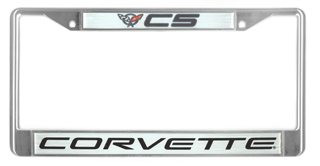 C5 Corvette Chrome License Frame 2 | Corvette Depot