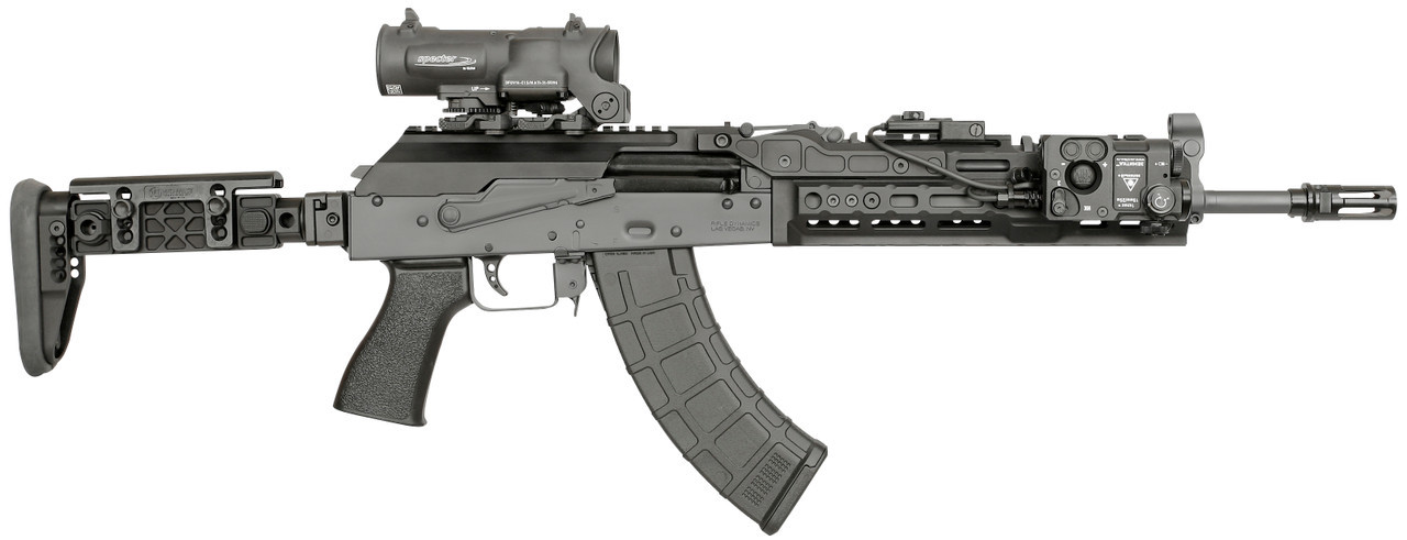 Midwest Industries Alpha Series AK Stock, Black