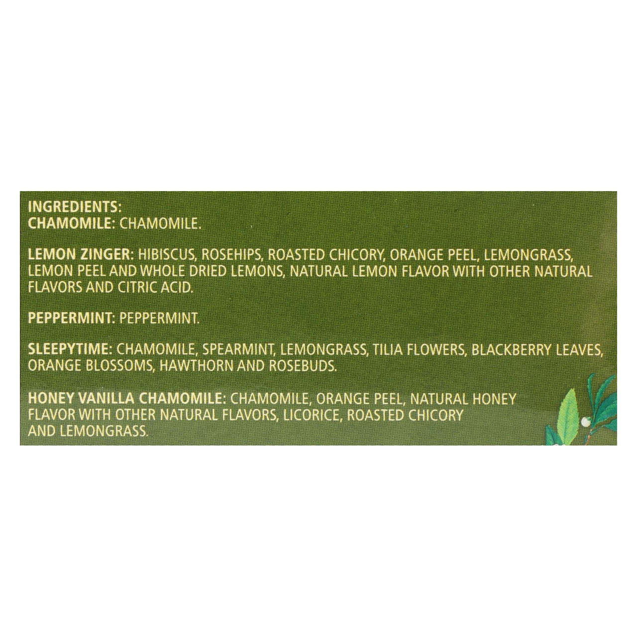 Good Earth Herbal Tea - Sweet And Spicy - Case Of 6 - 18 Bags